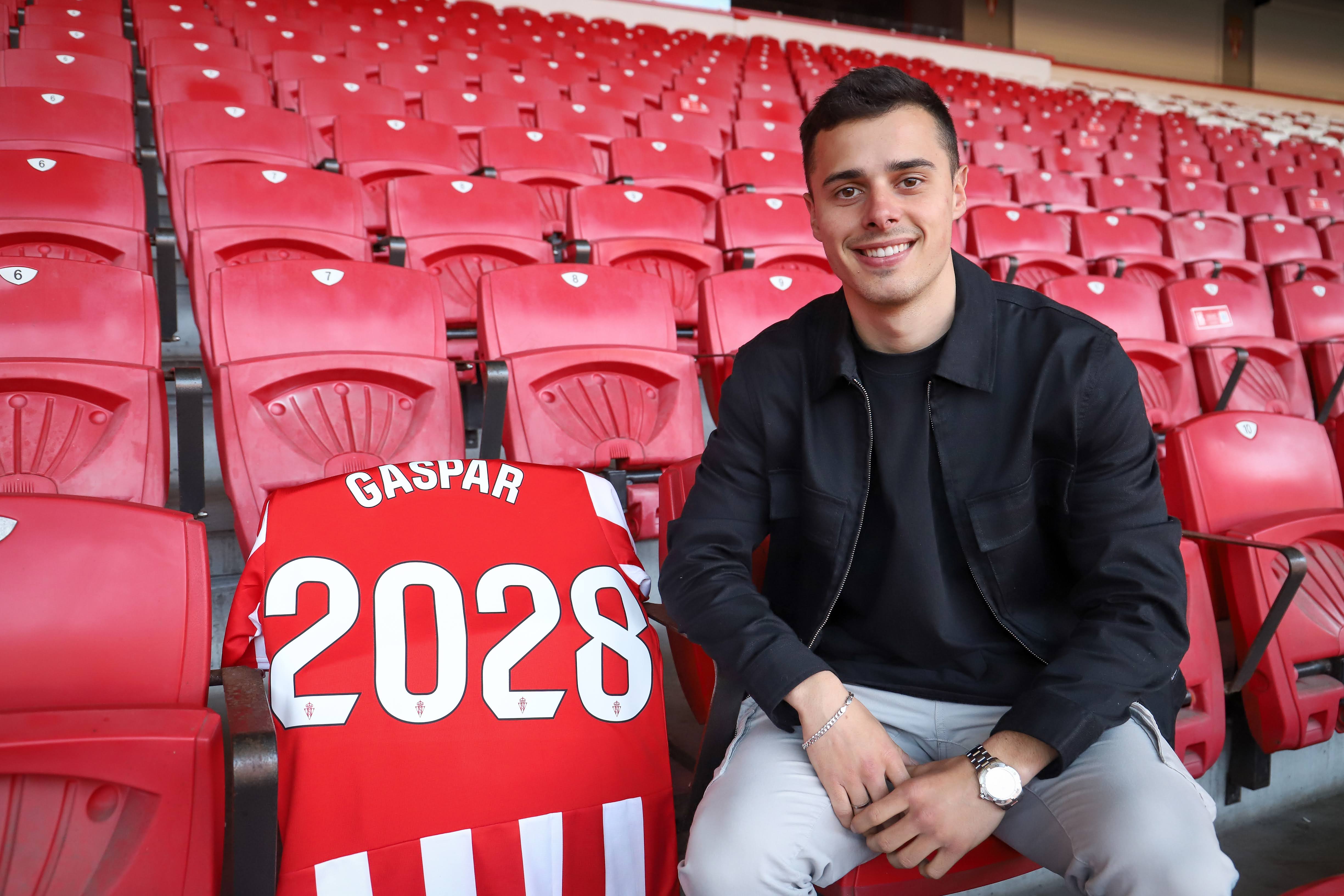 El Sporting ata a Gaspar Campos hasta 2028 | Killer Asturias